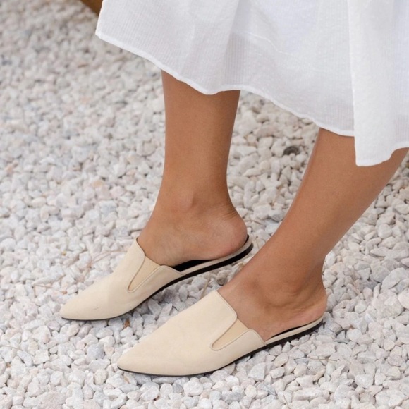 Jenni Kayne | Shoes | Jenni Kayne Oiled Leather Mule Natural | Poshmark